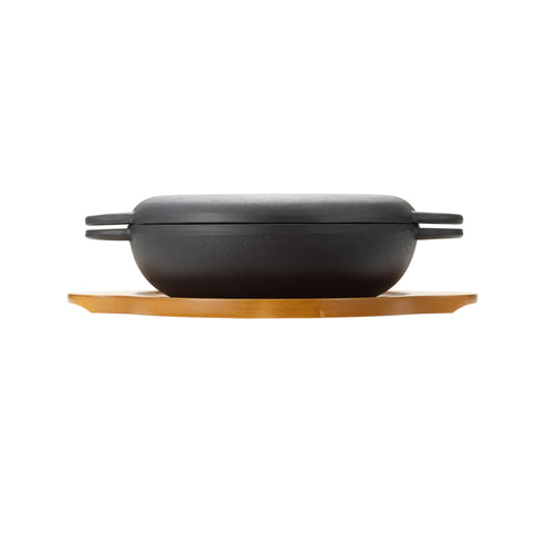 ニューラウンド万能鍋 22cm| 南部鉄器の老舗 及源鋳造 OIGEN 公式オンラインショップ | 愉しむをたのしむ