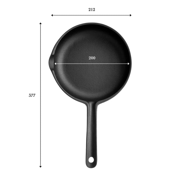 フライパン 20cm| 南部鉄器の老舗 及源鋳造 OIGEN 公式オンラインショップ | 愉しむをたのしむ