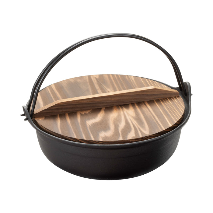 お国自慢鍋ツル付 24cm| 南部鉄器の老舗 及源鋳造 OIGEN 公式オンラインショップ | 愉しむをたのしむ