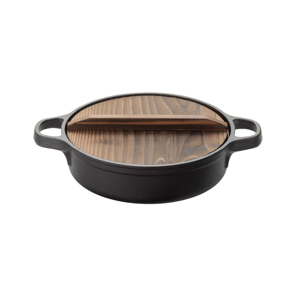 すき焼ぎょうざ兼用鍋 20cm| 南部鉄器の老舗 及源鋳造 OIGEN 公式オンラインショップ | 愉しむをたのしむ