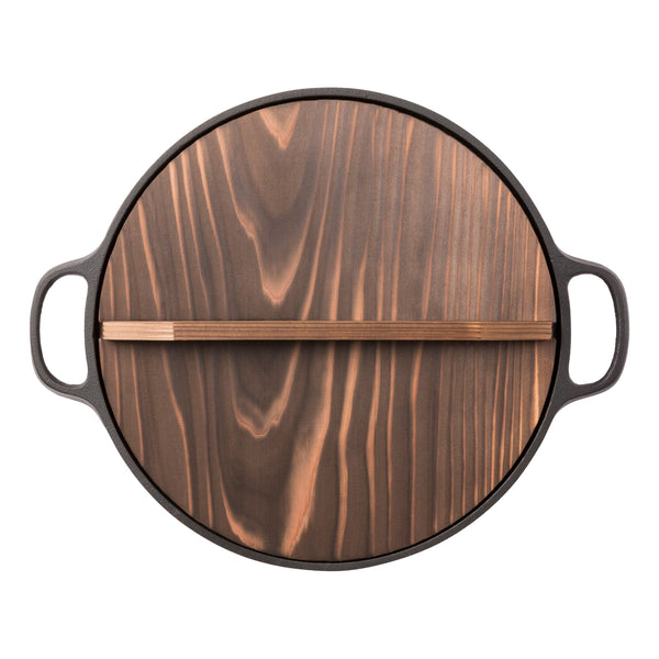 すき焼ぎょうざ兼用鍋 26cm | 南部鉄器の老舗 及源鋳造 OIGEN 公式オンラインショップ | 愉しむをたのしむ